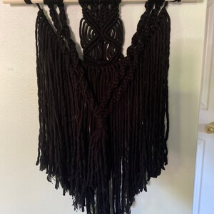 3mm Black Macrame Cord / Soft Knotting String / 100% Cotton Rope ...