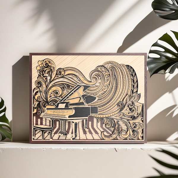 Watch Movement | Laser Cut File for Creating Multilayered 3D Mechanical ...
