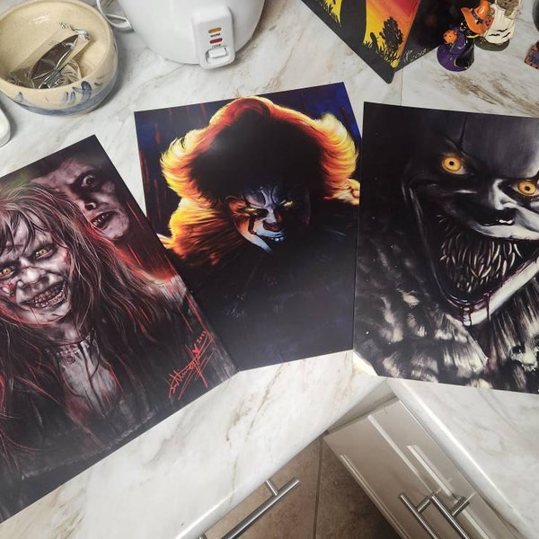 TV Horror Art Book - Collection of Favorite Artworks by Artist Toni ...