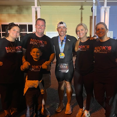 Custom Running Crew T-shirt, Family Matching Shirts, Group Spectator ...