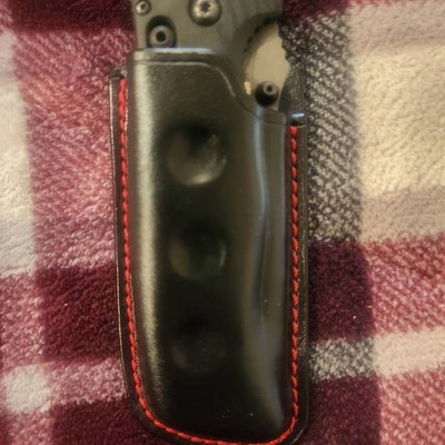 Custom Leather Sheath for Benchmade Barrage 580 583 Folding Knife - Etsy