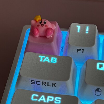 Sunflower Keycap, Kawaii Resin Artisan Key, Cute Keycap, Yellow, Pastel ...