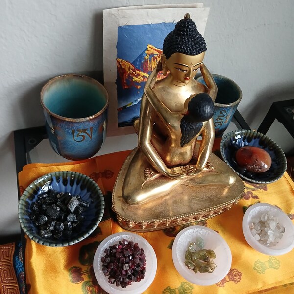 45 Cm Diameter, Traditional Tibetan Drum DHYANGRO for Buddhist Rituals ...