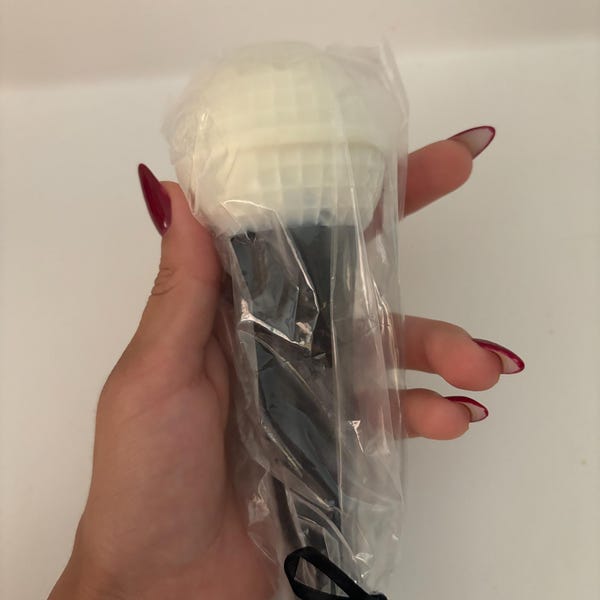 Solid Chocolate Microphone Cake Topper Party Favor - Etsy