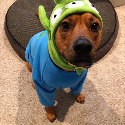 Alien Dog Costume, Toy Story Alien Dog Outfit, Halloween Dog Outfit ...