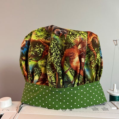 Sewing Pattern Baker's Hat Chef's Hat Youth Adult Tutorial Adjustable ...