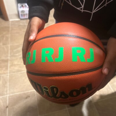 Customized Personalized Wilson Evolution Basketball Indoor Sizes 29.5 ...