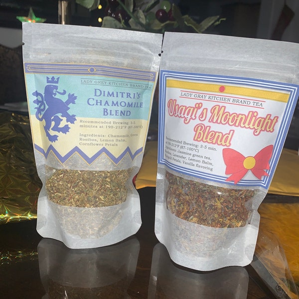 Usagi's Moonlight Blend Loose Leaf Tea - Etsy