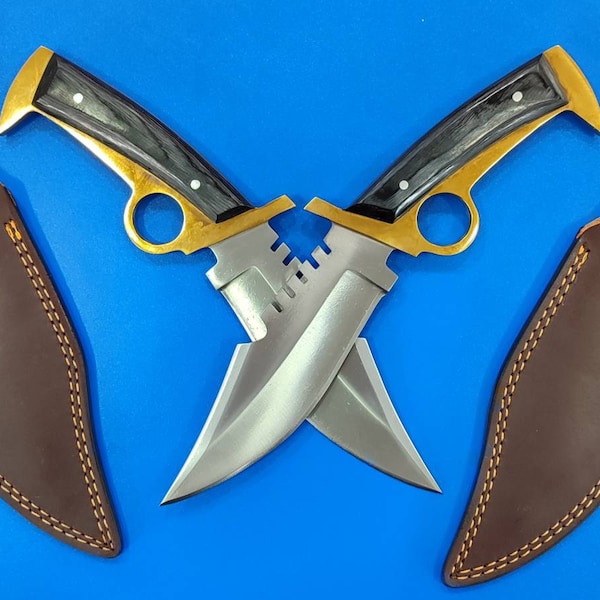 Dune 2 Knives: Feyd Rautha Movie Replica Handmade Knives | Carbon Steel ...