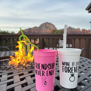 Flannels and Fizz Cups Weekend in the Woods Bachelorette | Etsy