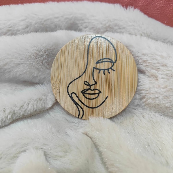 One Line Woman Abstract Face Svg Drawing, Abstract Minimal Beautiful ...