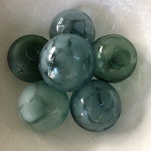 6 Net Patterned Alaska Beach Combed Japanese Glass Floats - Etsy