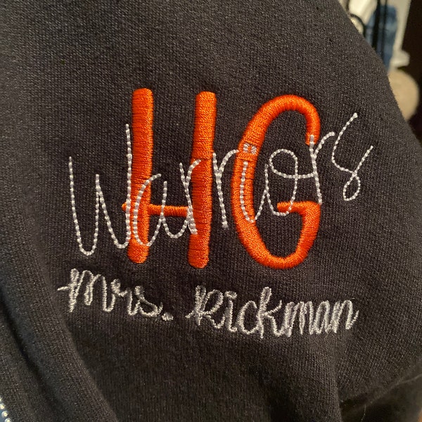 Custom School Spirit Shirt, Pullover 1/4 Zip Jacket, Hoodie, Full Zip ...