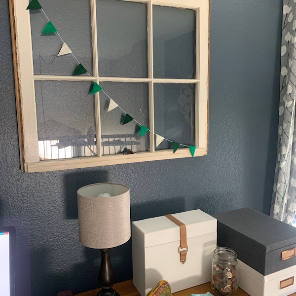Any Color - Small Felt Bunting - 2inch Triangle - Felt Garland Nursery ...