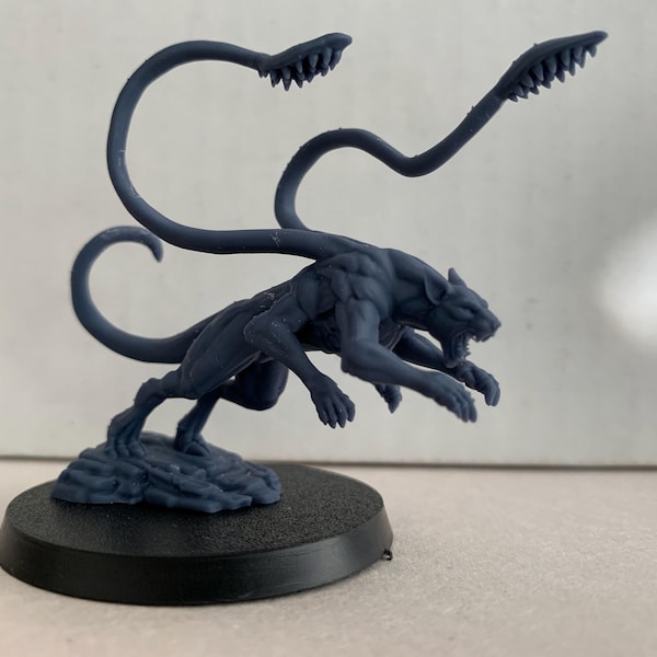 Werewolf Brute 3 Poses 3D Printed Tabletop Resin Miniatures D&D TTRPG ...