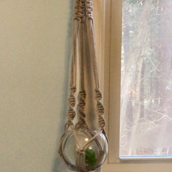 DIY Pattern: Chevron Tassel Macrame Wall Hanging Pattern, Macrame ...