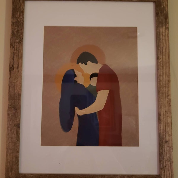 Asian Holy Family | Catholic Art Print | Jesus Mary and Joseph | Gift ...