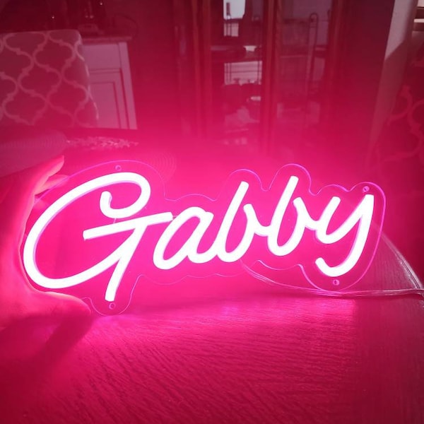 Personalized Led Name Sign Custom Teenage Girl Gifts,custom Neon Name ...