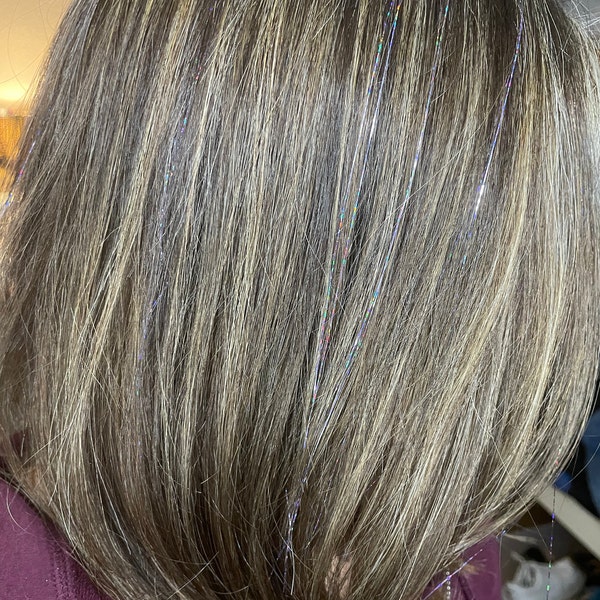 Peridot Hair Sparkles® (hair Tinsel) - Etsy
