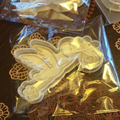 Stork Cookie Cutter Stamp - Etsy