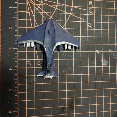 Babylon 5 Starfury Spaceship 6 Model SA-23E Mitchell-hyundyne Ship - Etsy