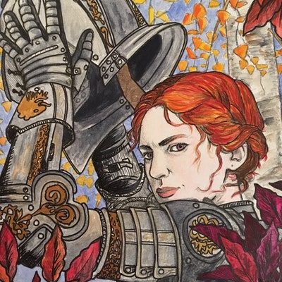 Coloring Book Page Printable PDF Download Alanna the Lioness Lady ...