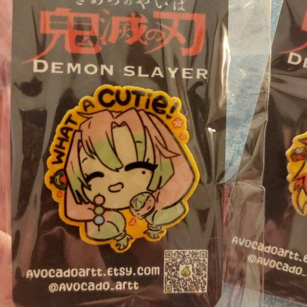 Anime Demon Sticker: Anime Sticker, Motion Anime, Chibi Sticker, Kawaii ...