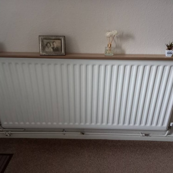 Light Oak Veneered MDF Plain Roundover Radiator Shelf - Etsy
