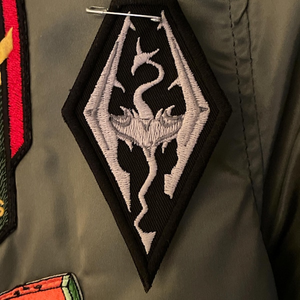 What in Oblivion Embroidered Patch. Gaming Inspired Patches. Iron on ...