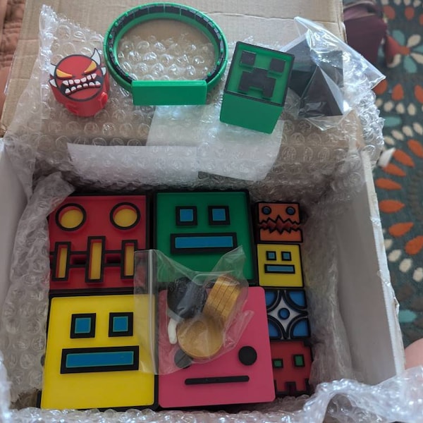 Printable Geometry Dash Mazes, 10-pack, Digital Download, Geometry Dash ...