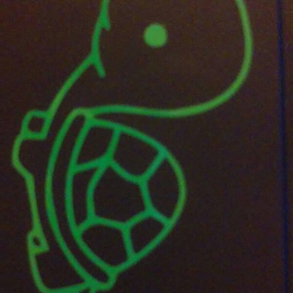 Baby Turtle Cartoon Sticker Di Cut Decal Home/laptop/computer/phone/car ...