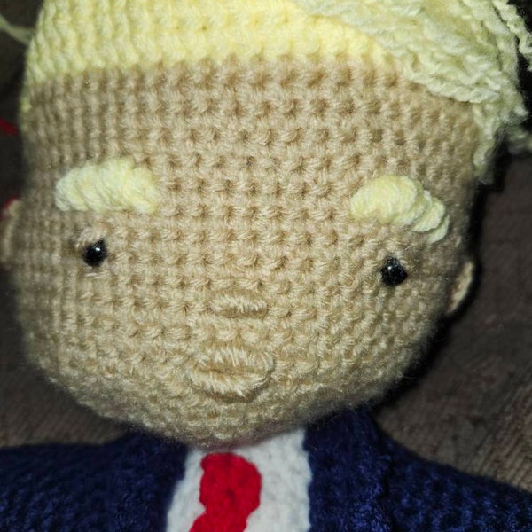 CROCHET PATTERN: Amigurumi-trump Doll - Etsy