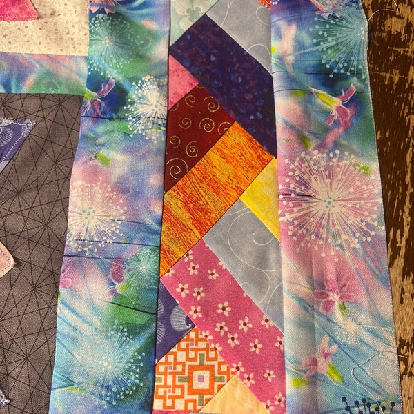 Lattice Strip Quilt Block Border: FPP Pattern (PDF Download) - 8 Sizes ...