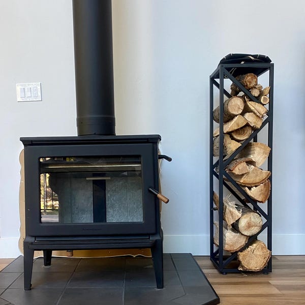 V-type Metal Firewood Rack: Indoor/outdoor Log Holder - Etsy