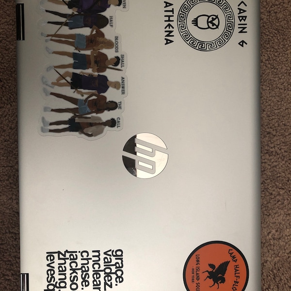 Inspired by Percy Jackson Decal Stickers | Heroes of Olympus Car Decal ...