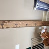 Hand Routed Knotty Pine Growth Chart Ruler - Kids Height Chart ...