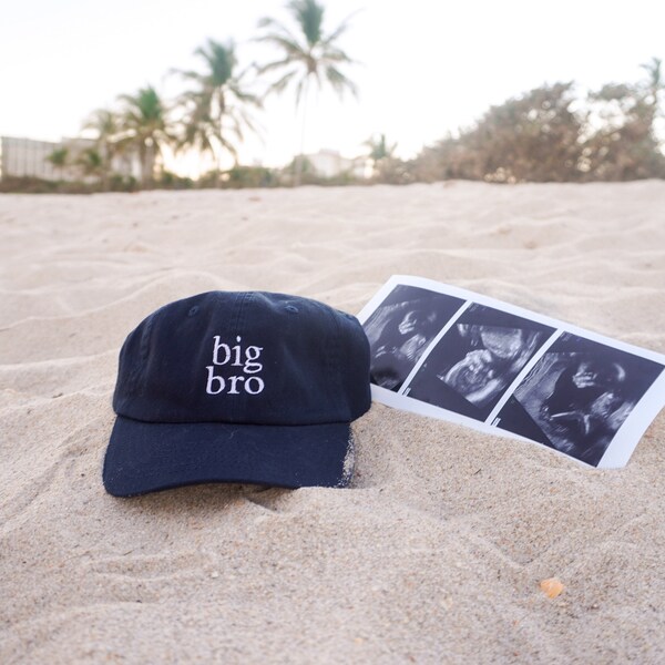 Big Bro, Big Sister Hat, Big Brother Baseball Caps, Classic Dad Hat ...