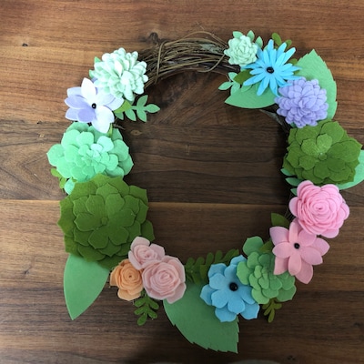 Wool Mix Felt Bundle Packs of 12 Sheets Choice of 6 Pastel - Etsy