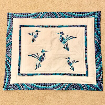 Hummingbird Paper Pieced PDF Quilt Block Pattern - Etsy