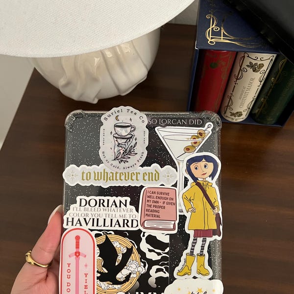 You Do Not Yield Throne of Glass Kindle Sticker, TOG Sticker, Fireheart ...