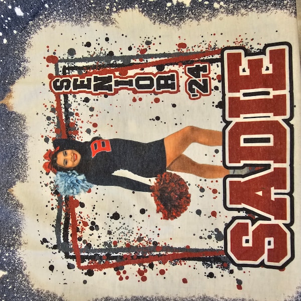 Hawks Bleached Shirt, Hawks Shirt, Hawks Spirit Wear, Decatur Central ...