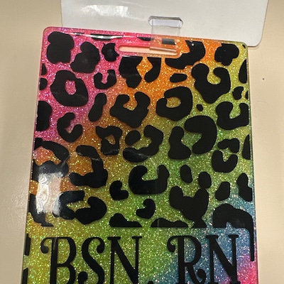 Custom Leopard Print Sticky Note Holder - Etsy