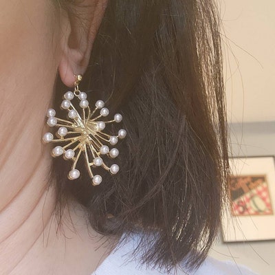 Face Profile Earrings, Funky Earrings, Eye and Lip Earrings, Statement ...