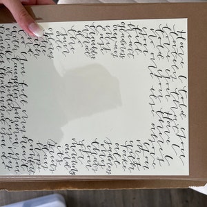 Navy Blue Handwritten Gift Tags, Perfect for Weddings, Showers ...