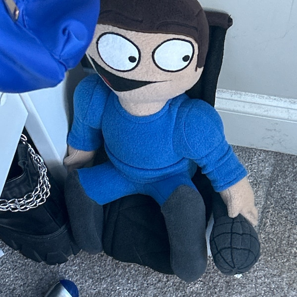 Dave . Friday Night Funkin. Large Plush Toy. Size 16 Inch - Etsy