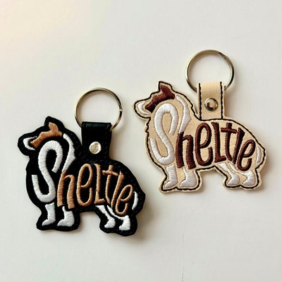 Embroidery Design Digitized Podenco Text Fill Keychain 4 X 4 - Etsy