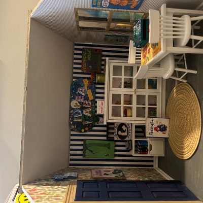 Store Room Box for 1:6 Scale Storefront Diorama Toy Store, Boutique ...