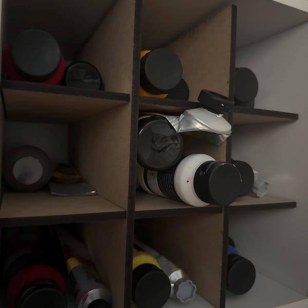 3x3 Cubby Organizer Insert: Unfinished MDF Cube Shelves - Etsy