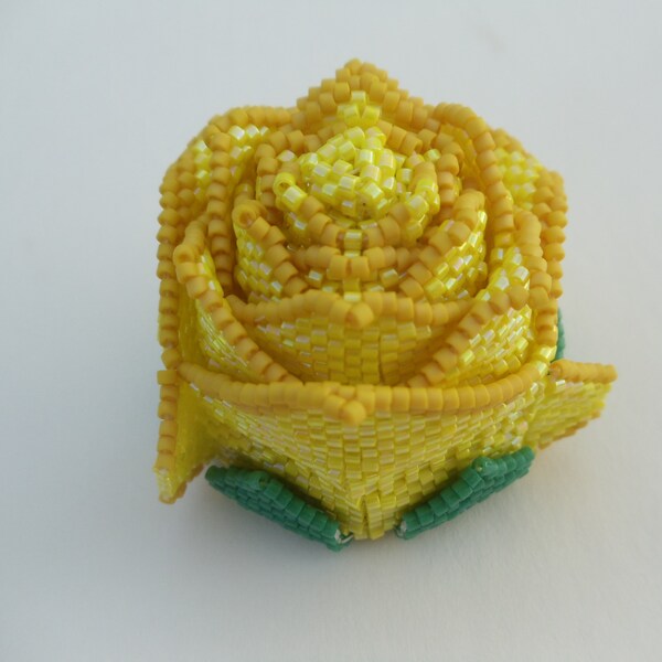 Rose Beaded Box Pattern / Tutorial - Etsy