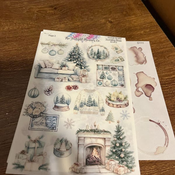 Kit 1 - Journal Sticker Kit, Bullet Journal Stickers, Journaling ...